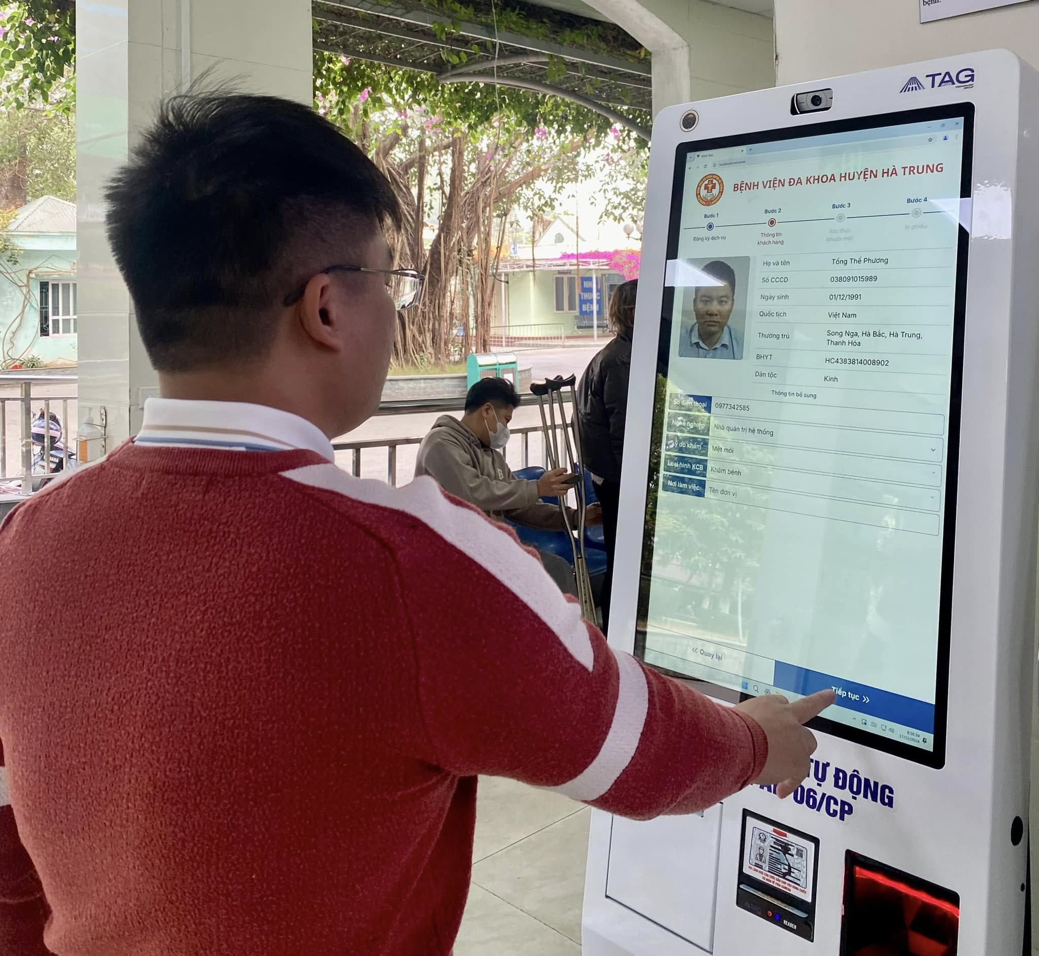 Kiosk tự phục vụ